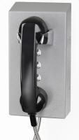 China Three Speed Dial Buttons Vandal Resistant Telephone For Prison / Hospital / Stadiums for sale