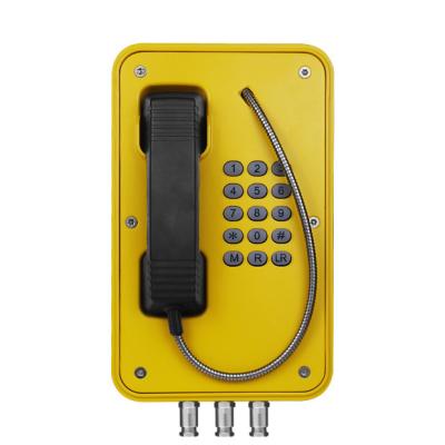China Moisture Resistant Industrial Telephone for Tunnels, Mining, Marine, etc. for sale