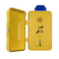 China Robust Industrial Weatherproof Auto-dial Emergency Telephone w/ Warning Lamp for sale