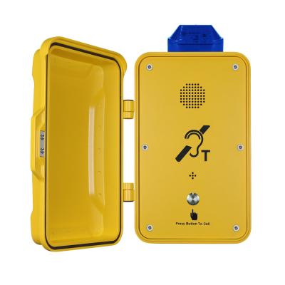 China Robust Industrial Weatherproof Auto-dial Emergency Telephone w/ Warning Lamp for sale