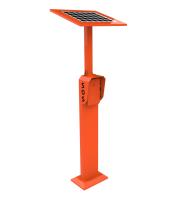 China Rugged Hands Free 3G Solar Powered Emergency Phone For Shopping Malls / Streets for sale