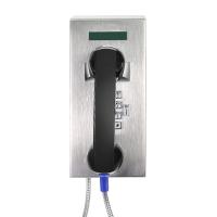 China Bank Service Wall Mounted Telephones With Armored Cord And ABS Material Handset for sale