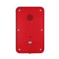 China Red Industrial Weatherproof Telephone Post With Aluminum Alloy Die Casting Body for sale