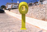 China Vandal Resistant Acoustic Phone Booth with Noise Attenuation 15 dB and Fire Retardant for Public SOS Telephone for sale