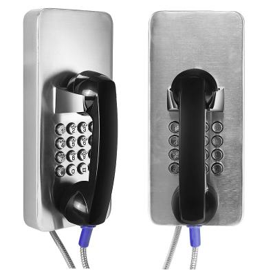 China VoIP Prison Telephone With 16 Key Rugged Keypad , Vandal Proof Telephone for sale