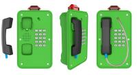China Corrosion Resistant Industrial Analog Telephone With Beacon And Aluminum Case for sale