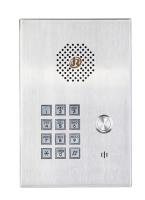 China Safety SIP Call Box With Metal Keypad , Rugged SIP Door Phone For Clean Room for sale