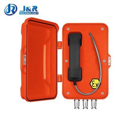 China Anti Corrosion Auto Dial Heavy Duty Telephone Box With Power Over Ethernet Powered for sale