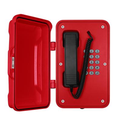 China Moisture Resistant Industrial Weatherproof Telephone with Rugged Handset for sale