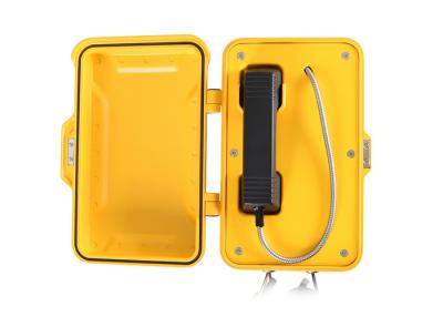 China Robust Construction Industrial Analog Telephone With Fast - Fit Terminal Connection for sale