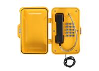 China Aluminum Enclosure Outdoor Weatherproof Telephones With Tamper Resistant Fixings for sale