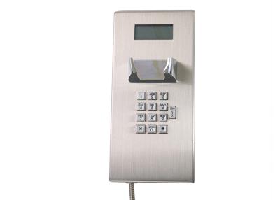 China Waterproof Emergency Vandal Resistant Telephone with LCD for Prison for sale