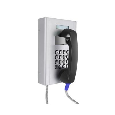 China Stainless Steel Prison Jail Phone Calls Wall Mounted Anti Vandal for sale