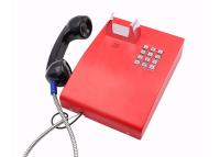 China Analogue Jail Telephone IP65 Weatherproof Color Optional With Metal Enclosure for sale