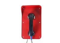 China Weatherproof Analog Wall Phone Cold Rolled Steel No Keypad Audio ATM Service for sale