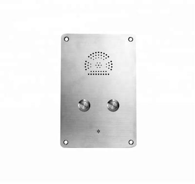 China Public Waterproof Elevator Emergency Phone Hands Free ATM Service Flush Mounting for sale