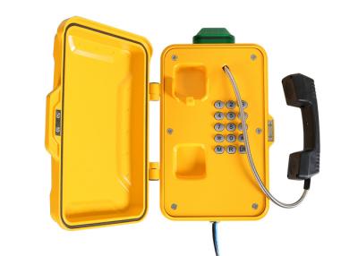 China Emergency Outdoor Industrial Weatherproof Telephone Wall / Pillar Mounted For Underground for sale