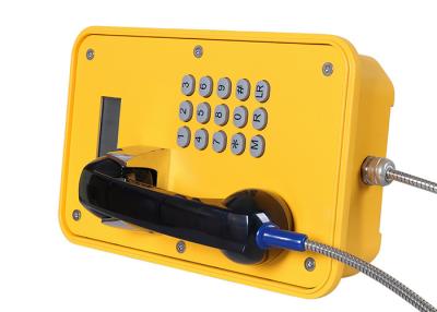 China Hospital Emergency SIP Industrial Weatherproof Telephone SOS With LCD Display for sale