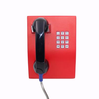 China Rugged ATM Bank Vandal Proof Telephone Emergency IP Public Phone 2 Years Warranty for sale