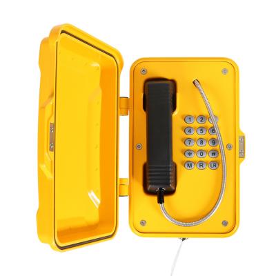 China SIP VoIP Analog Industrial Weatherproof Telephone IP65-IP67 With Full Keypad for sale