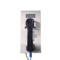 China Wall Mounted Vandal Resistant Telephone Heavy Duty Voip Phone With LCD Display for sale