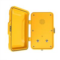 China Industrial Weatherproof Telephone with Analog/ SIP/ 3G/ 4G Support Temperature Resistant (-30°C to +65°C) and 2 Years Warranty for sale