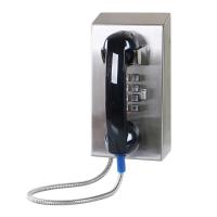 China Stainless Steel Vandal Resistant Handset Telephone IP55-IP65 With Full Keypad for sale