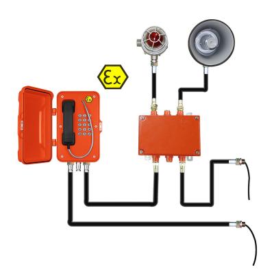 China Wall Pillar Mounting IP67 IP Explosion Proof Telephone for sale