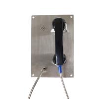 China Hook Switch Stainless Steel IP55 Anti Vandal Telephone for sale