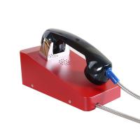 China Full Duplex SS Cord IP65 SIP Jail Telephone 80dBA for sale