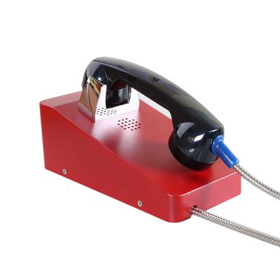 China Full Duplex SS Cord IP65 SIP Jail Telephone 80dBA for sale