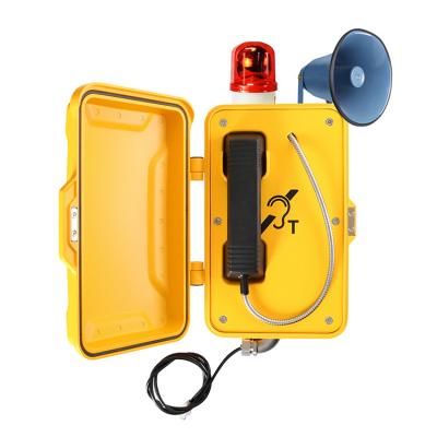 China Anti Vandal IP66 1.5W SOS Aluminum alloy SIP Telephone for sale