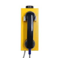 China JR202-CB DC12V GSM Vandal Resistant Hotline Telephone Spiral Cord for sale