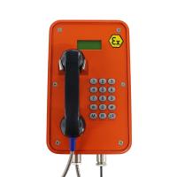 China Full Keypad Explosion Proof Telephone IP67 SIP With LED Display for sale