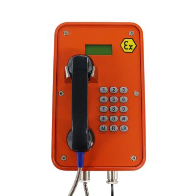 China Full Keypad Explosion Proof Telephone IP67 SIP With LED Display for sale