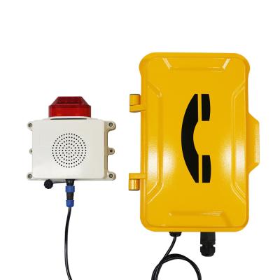 China 90db Robust Watertight Industrial VoIP Telephone With Broadcasting for sale