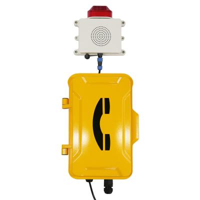 China 90db IP67 Tunnel Weather Resistant Telephone Rj45 SIP Full Keypad for sale