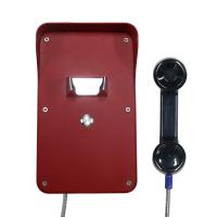 China Spiral Cord Speed Dial Vandal Resistant Telephone IP54 SS For Communication for sale