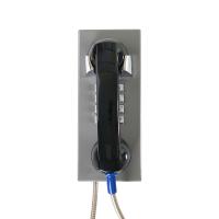 China CRS GSM SS Vandal Resistant Telephone IP65 Prison Spiral Cord for sale