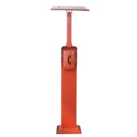 China Pillar Mounted Solar Powered Emergency Phone For Highway for sale