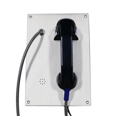 China Flush Mounted Vandal Resistant Telephone / Stainless Steel Hotline Phone For Clean Room for sale