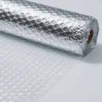 China Single Sided Thermal Aluminium Air Bubble Insulation Wrap Sheet 10m-100m for sale