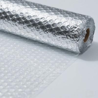 China Single Sided Thermal Aluminium Air Bubble Insulation Wrap Sheet 10m-100m for sale