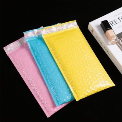 China Waterproof 12x15 Bubble Mailer Cushioned Poly Mailers LDPE Plastic for sale