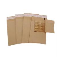 China Custom Honeycomb Kraft Paper Padded Mailers Packaging Shockproof for sale