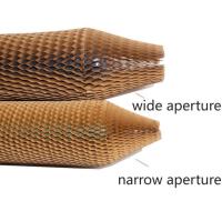 China 100% Recycled Kraft Honeycomb Paper Sleeve Packaging 11cm 80gsm for sale
