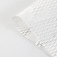 China Biodegradable White Honeycomb Paper Wrap Roll Packing For Bulky Products for sale