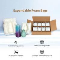China 31x36 High Density Expanding Foam Packing Self Inflating Pouch Bags for sale