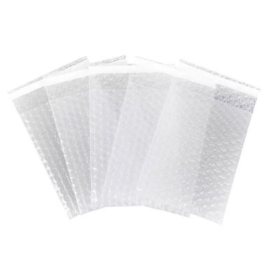 China 8x10.5 PE Plastic Clear Air Bubble Mailer Envelopes In Bulk for sale