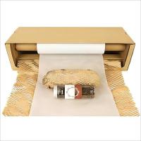 China 80gsm Tissue Kraft Honeycomb Paper Dispenser Compact Tabletop Design for sale